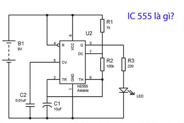 IC 555 Là Gì? Cấu Tạo Và Nguyên Lý Hoạt động IC 555 (MỚI 2022)